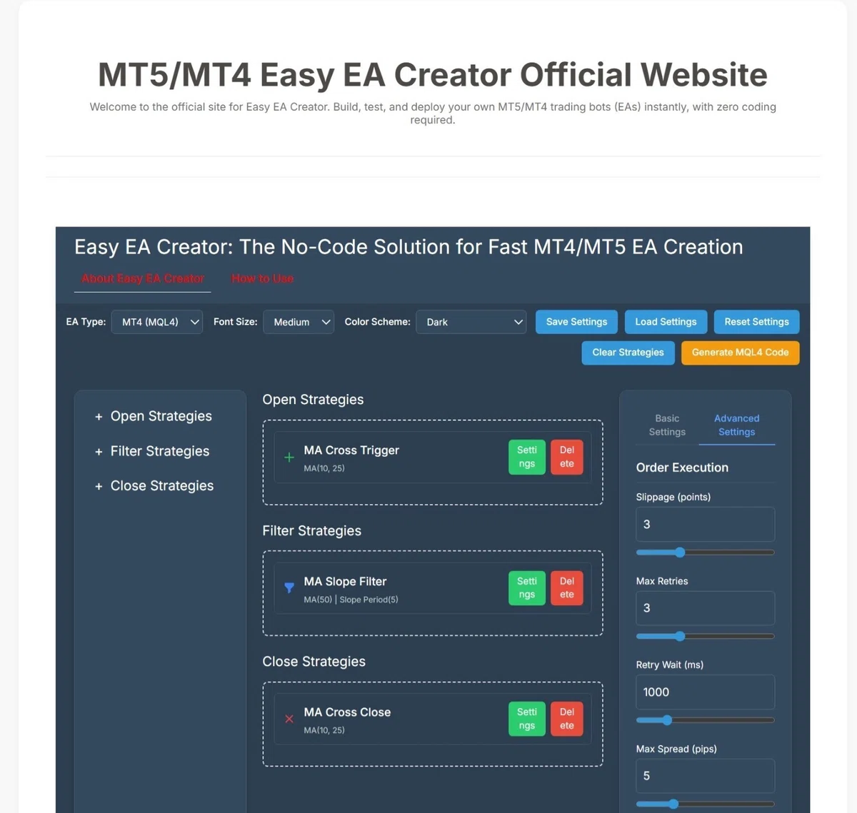 コーディング不要！Easy EA Creatorで始める、MT5/MT4自動売買システム（EA）作成入門｜パイナップル兄さん