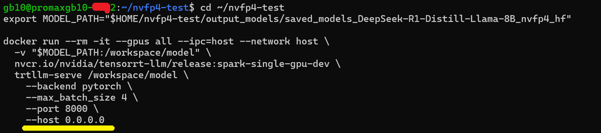 TensorRT-LLM (TRT-LLM) でのローカル内のPCアクセスについて｜tsuru_mitsu