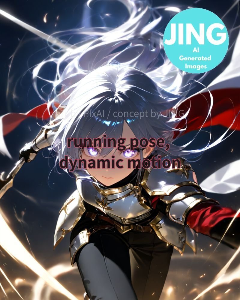 AIイラスト ポーズプロンプト その2｜ジン(JING)