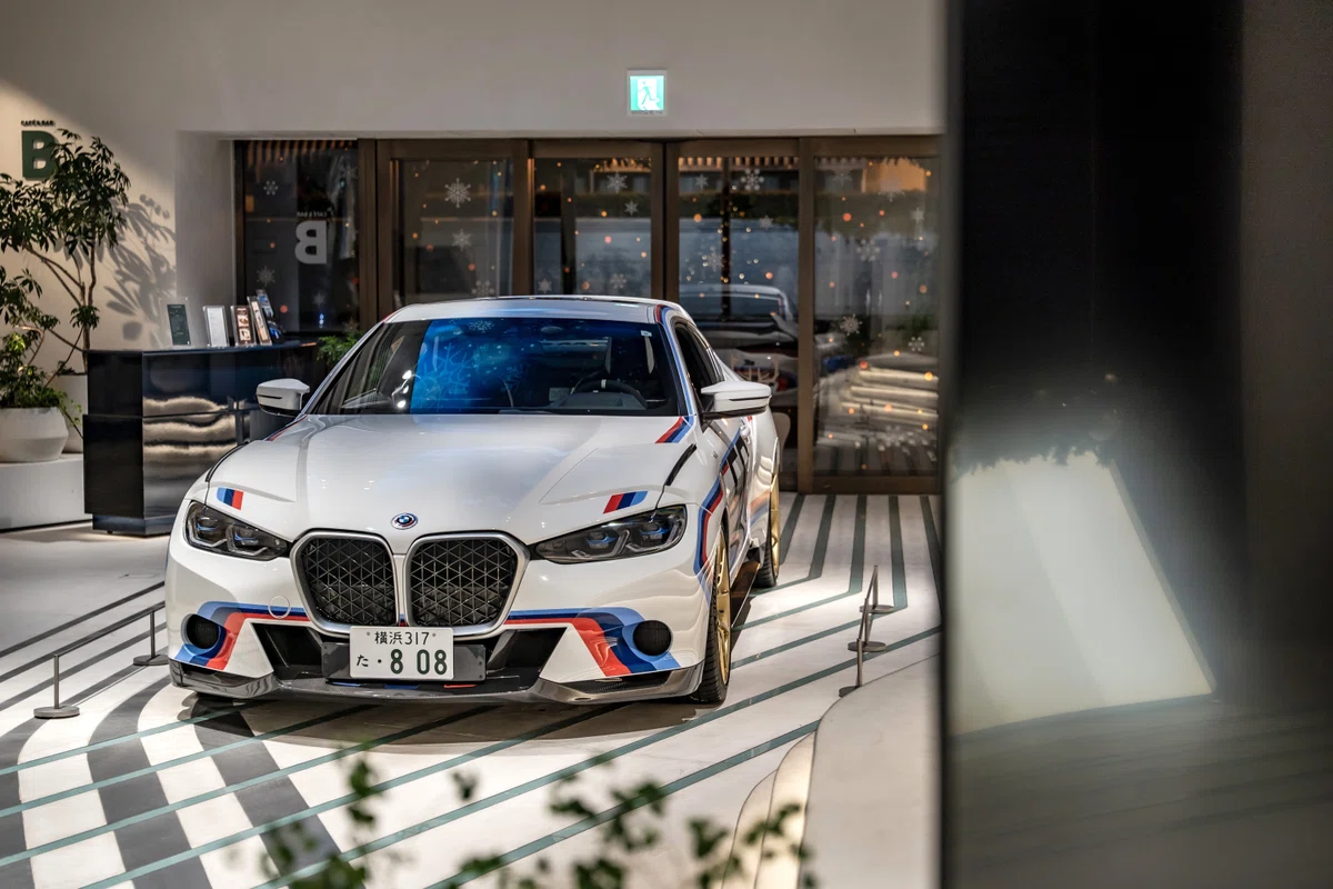 【BMW】Our3.0CSL move BGTB to FREUDE by BMW on Last Night｜鈴木BOB康昭
