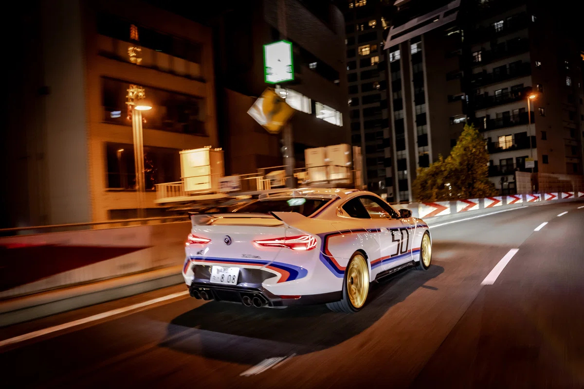 【BMW】Our3.0CSL move BGTB to FREUDE by BMW on Last Night｜鈴木BOB康昭
