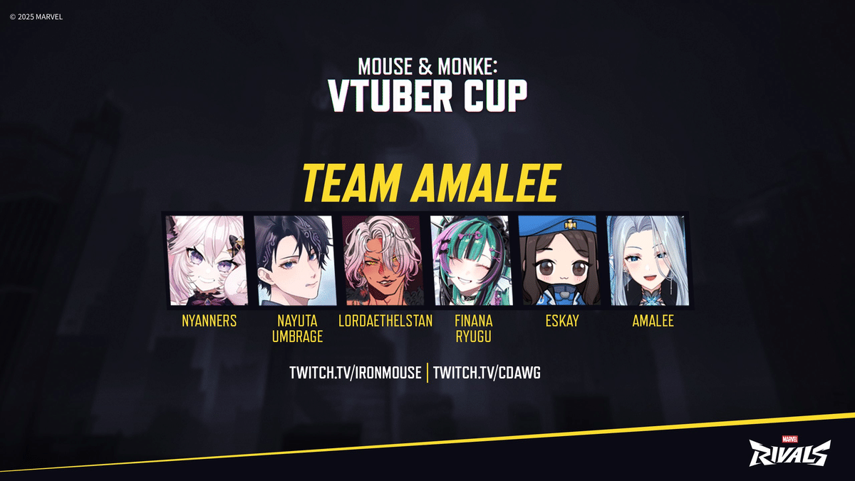 [つぶやき]Marvel Rivals VTuber Cupが開催されました｜七師