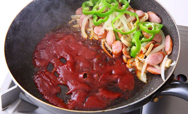 ナポリタンを作りました。｜Hiromi Universe