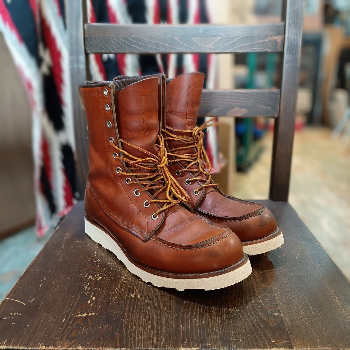 【Resole/ソールカスタム】Red Wing#877+vibram#4014｜CREA Repair & Handcrafts/roca