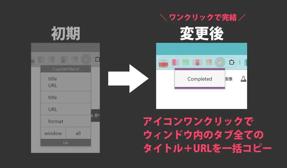 GetTabInfo後継の「CopyTabTitleUrl」でタイトル＋URLを一発＆一括コピー｜t-nashi