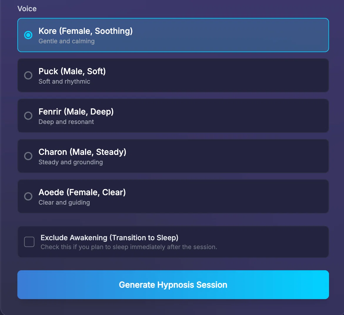 AI Studioで作る催眠音声アプリ -HypnoGen A customized hypnosis audio generation ...