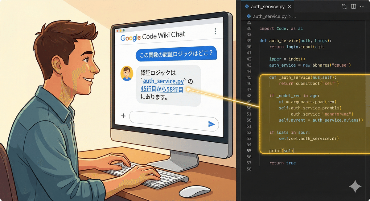 Google Code Wiki誕生：Gemini AIが「生きたコードドキュメント」を自動生成、開発を劇的に加速！｜エイじー