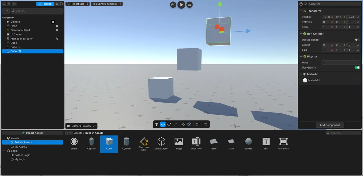 Unity Studio betaを触ってみた：教育者視点で見る“新しい創作の入り口”｜うのっち