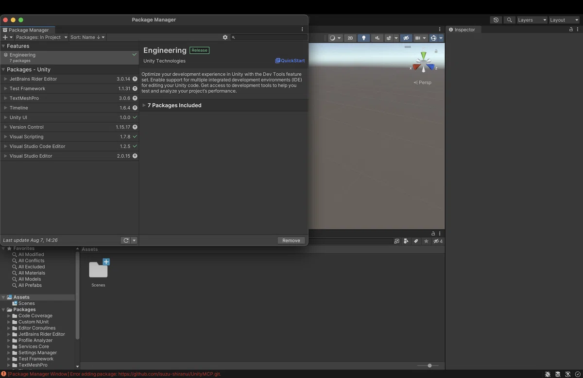 CodexでUnity MCPを遊んでみた｜はこやし