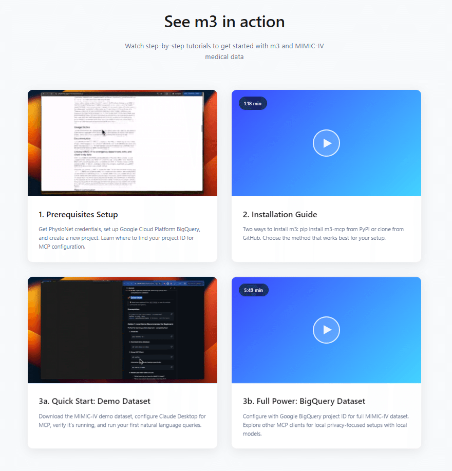 第13回 MIMIC-IVのためのM3の実装 - 手とり足取りガイド｜半日仮装