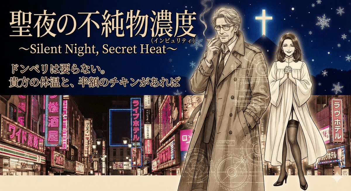 【Christmas Version完全版】『聖夜の不純物濃度（インピュリティ）』〜Silent Night, Secret Heat〜｜瀬尾豊