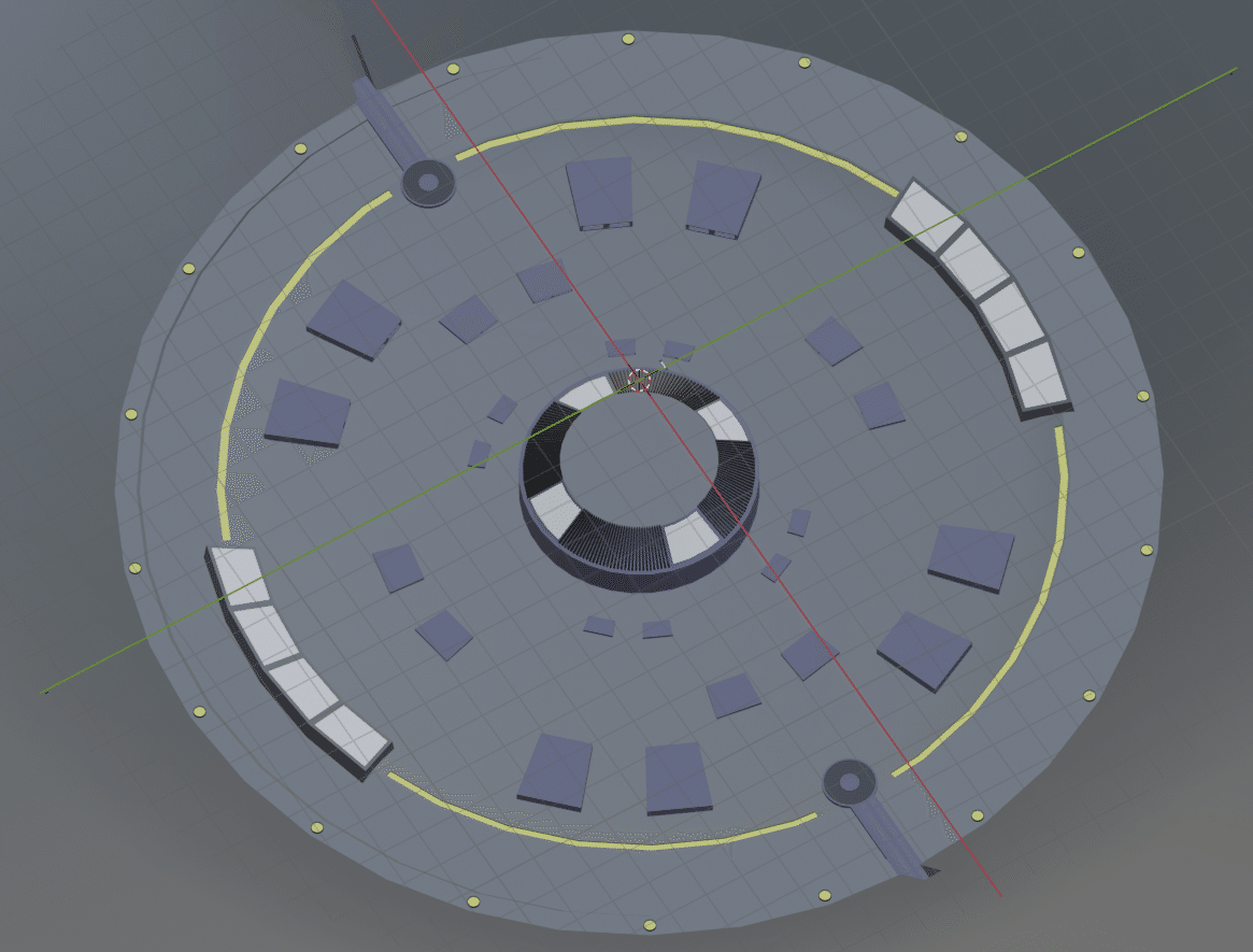 【Blender】元老院のラストスパート｜915-F