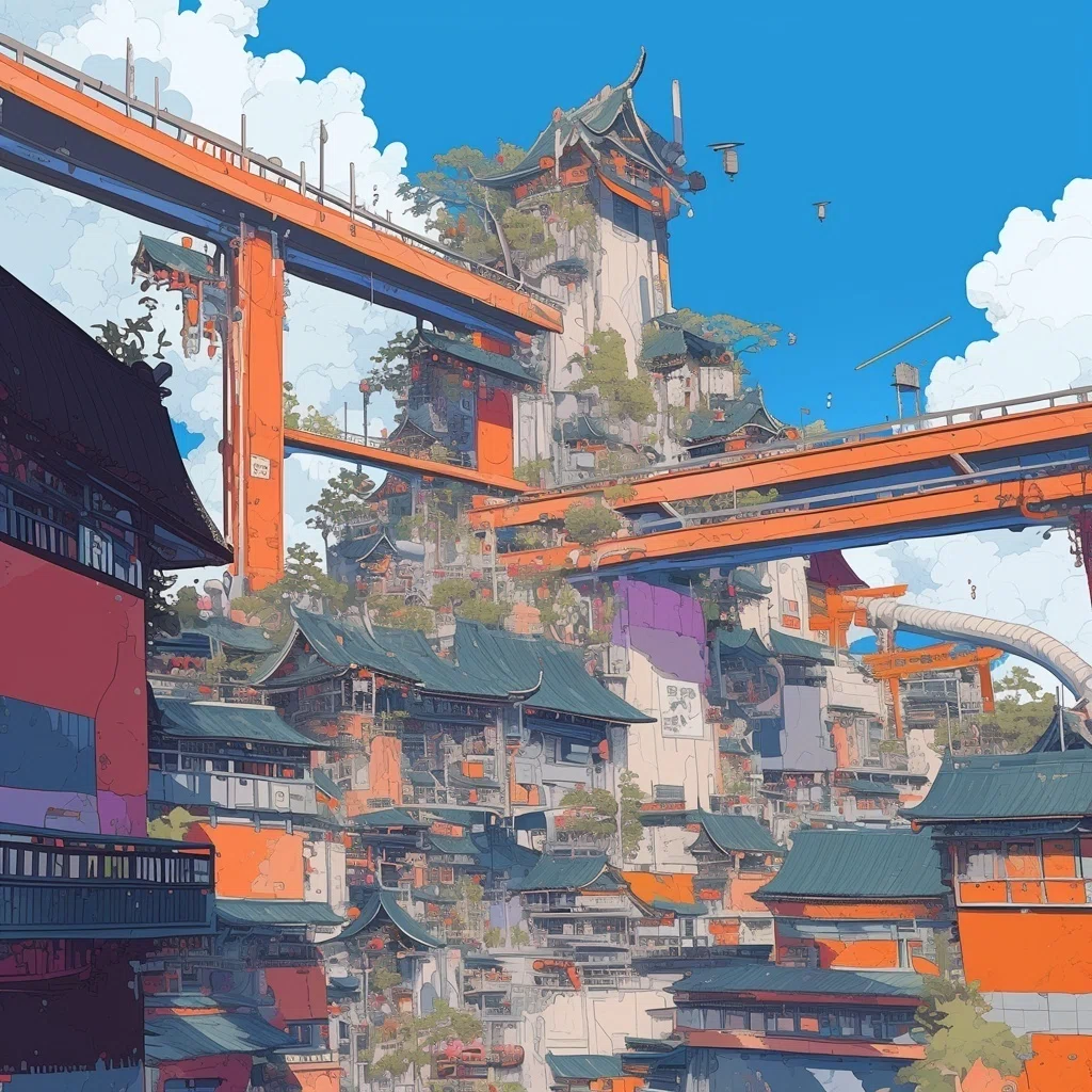 🌍 World Narrative Layout（完全版）── 世界観そのものを“絵に宿す”技術｜のぞむ