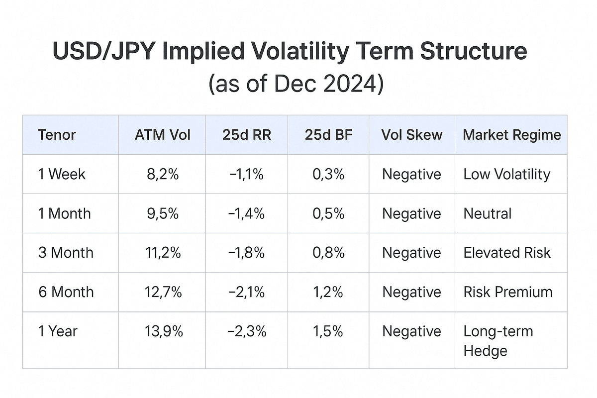 Research Log #028: Term Structure of FX Implied Volatility — オプション市場から ...