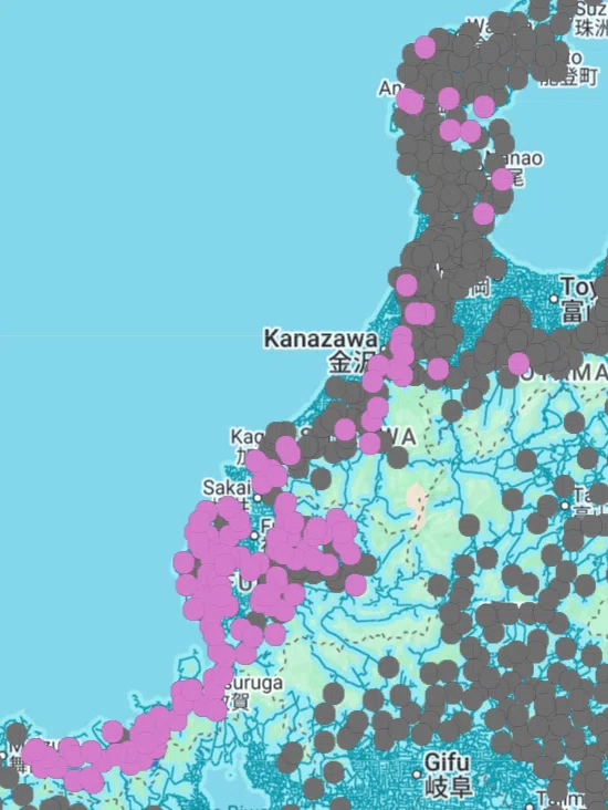 【GeoGuessr日本マップ】擁壁メタ 北陸(新潟県以外)編｜Kaibe