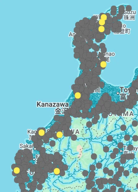 【GeoGuessr日本マップ】擁壁メタ 北陸(新潟県以外)編｜Kaibe
