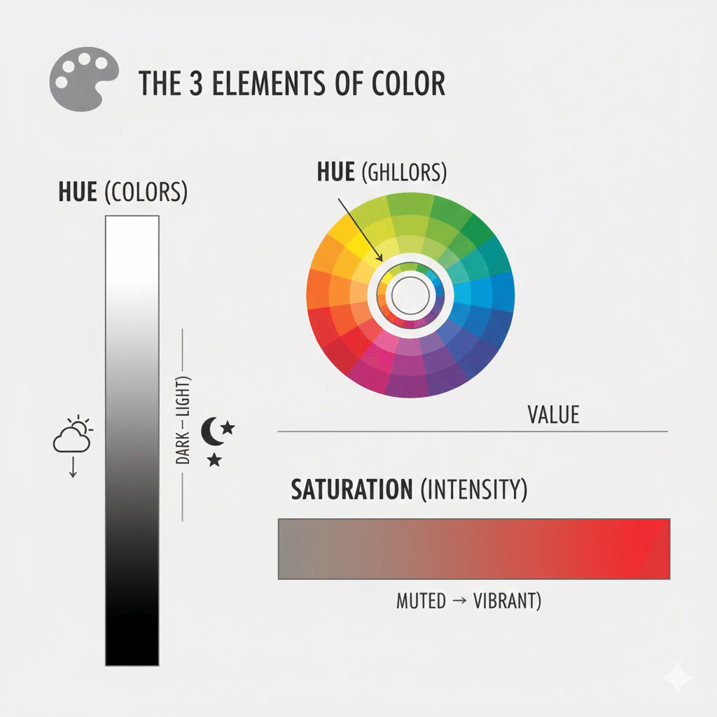 【完全保存版】Webも印刷もこれでOK！ プロが使う「色の基本」と「心理効果＆配色ルール」｜neko.usaさん