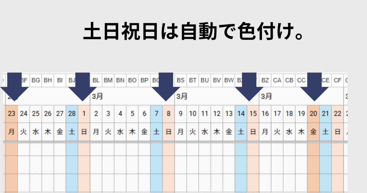 EXCELガントチャートのテンプレ配布と、タスク管理術4選。｜RITO｜ゆるく学べるPC術