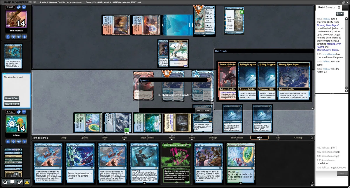 Standard Showcase Qualifier優勝までの記録：デッキ選択から決勝戦まで｜TellKou
