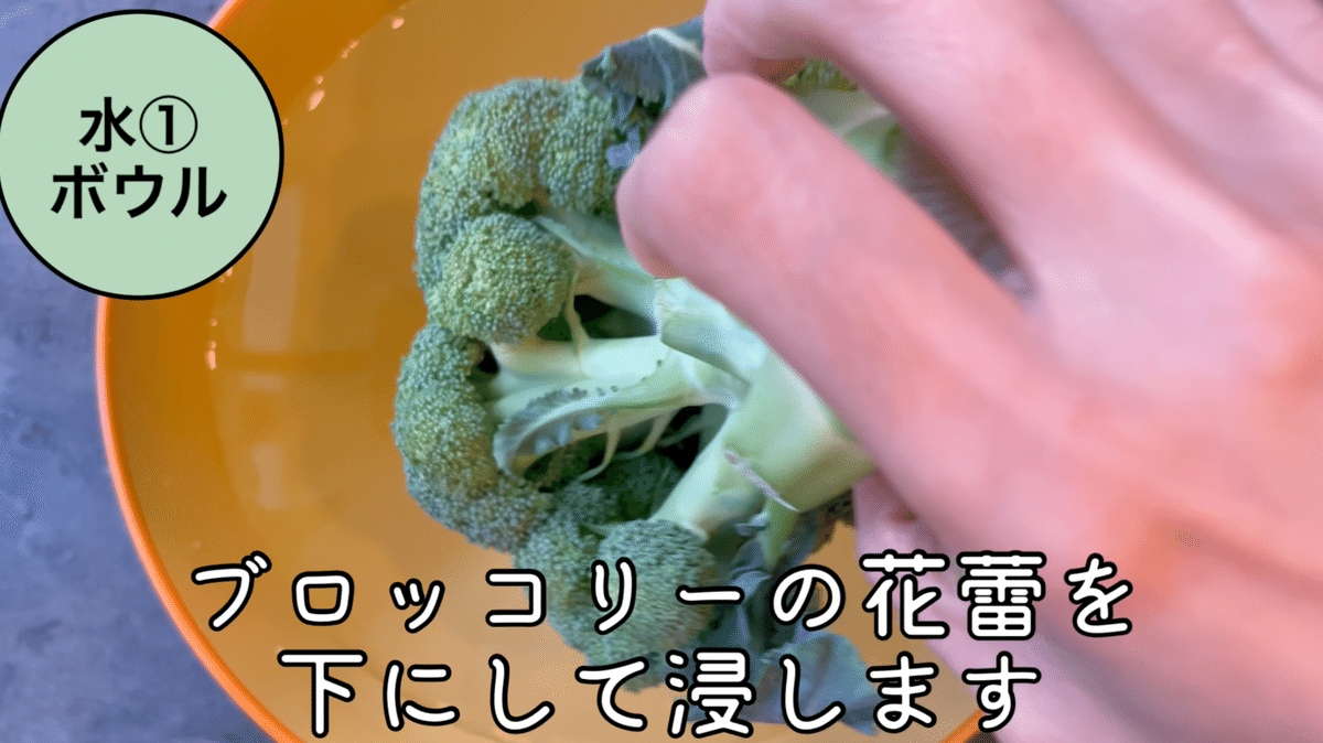 ブロッコリーの正しい洗い方｜水・塩・重曹・50度洗いを使い分けるコツ｜N.D.Kitchen