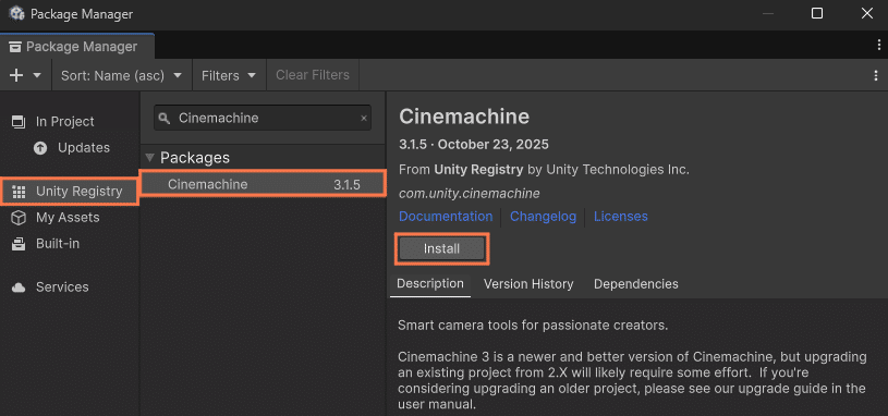 【導入必須】開発を進化させるUnity Assetの使い方 Cinemachine編｜YAO!GAMES