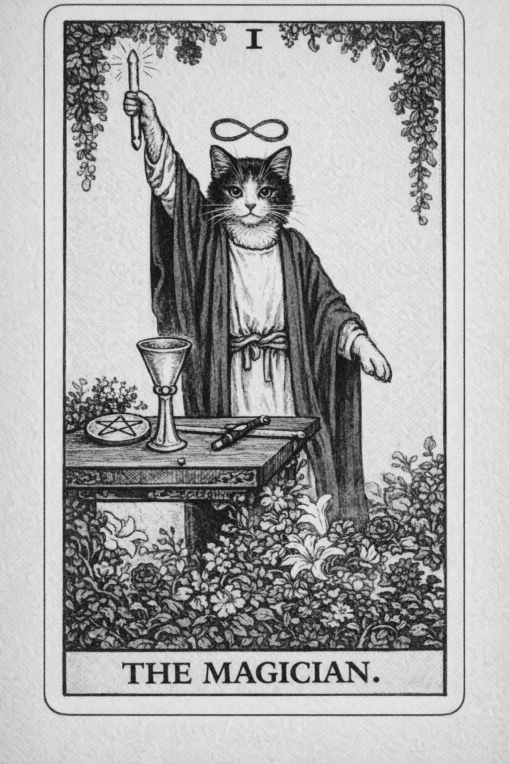 タロット猫#2｜n kuro