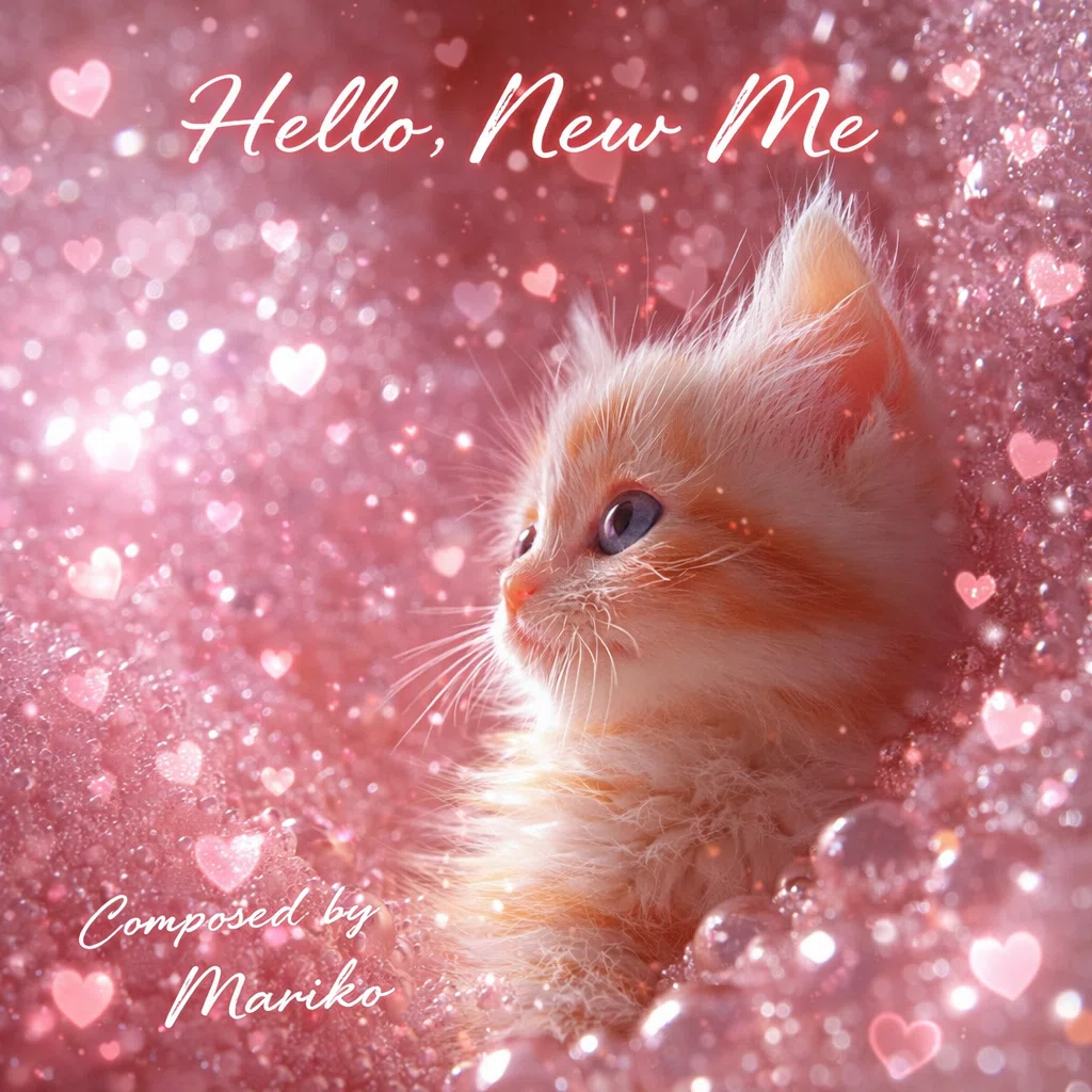 💖 Hello, New Me💖新しい私になって、1歩を踏み出したい方に、曲を作りました！聴いて下さい。 ｜Goldcat music ...