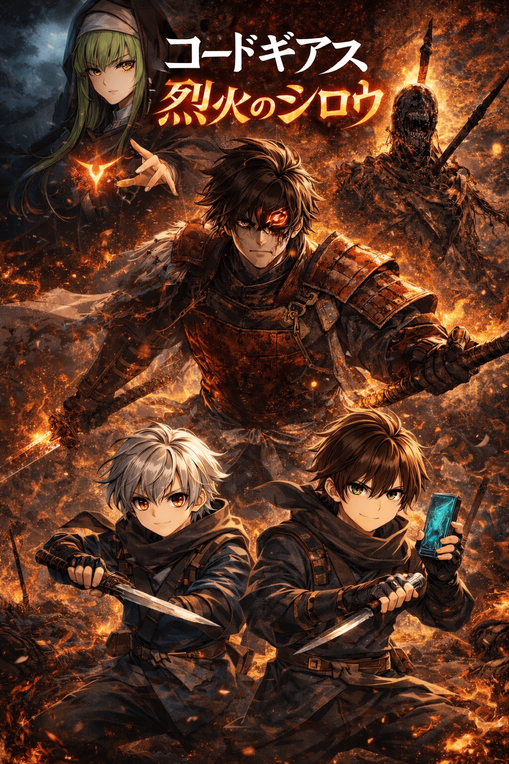 【コードギアス 烈火のシロウ 序節 自分のために世界を憎む(01/05)】コードギアス Genesic Re;CODEイベントシナリオ(非公式)｜徠徒