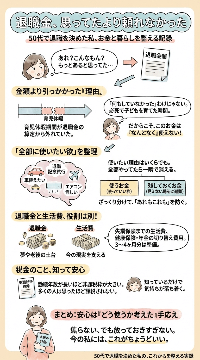 50代看護師、退職まであと3ヶ月。お金と暮らしを“今さら見直した”日記【3話 】｜うみ｜50代、これからの人生を物語にする人