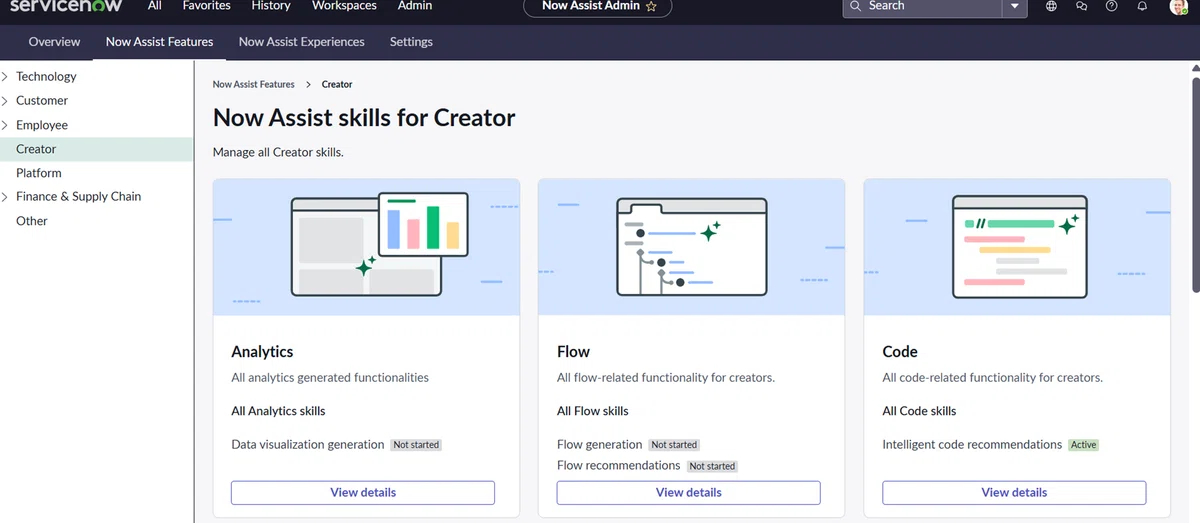 ServiceNowの生成AI機能、Now Assist for Creatorの片鱗をNow Universityの期限付き生成AI利用可能 ...