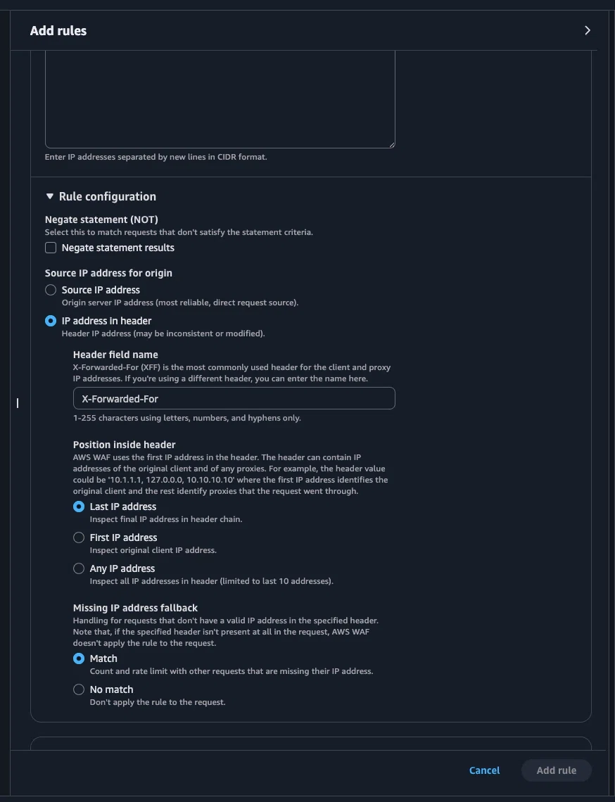 AWS WAFの"web request's origin"とは何者か｜Japan Digital Design, Inc.