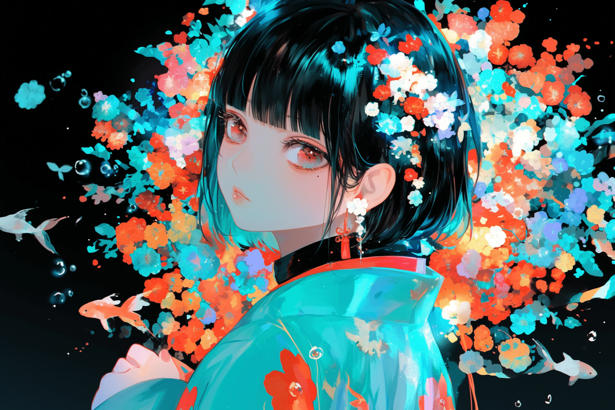 言葉の魔力｜AIイラストと文章｜Kinu_AIイラスト