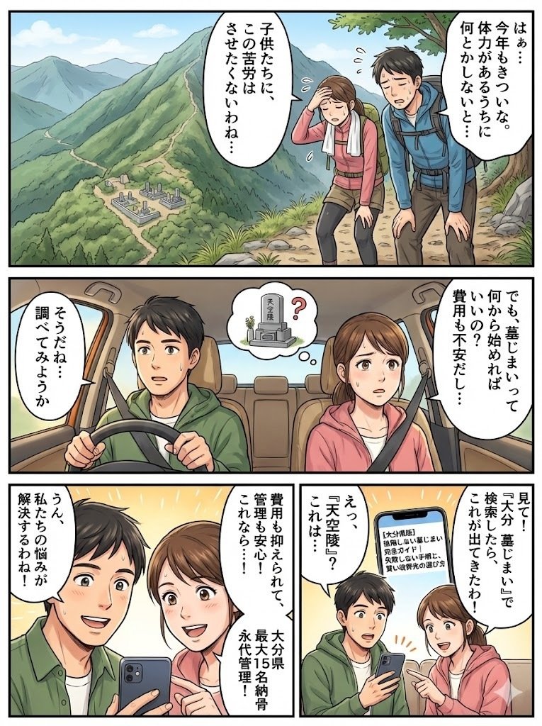 【大分県版】後悔しない墓じまい完全ガイド｜失敗しない手順と、賢い改葬先の選び方｜山野石材スタッフ