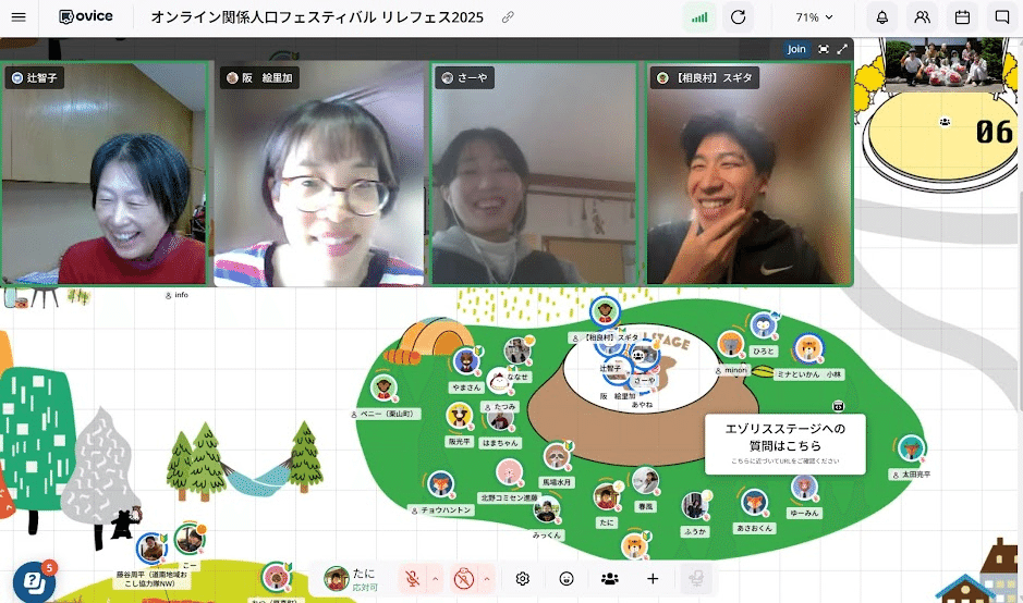 リレフェス2025 開催しました！｜オンライン関係人口フェスティバル [リレフェス]