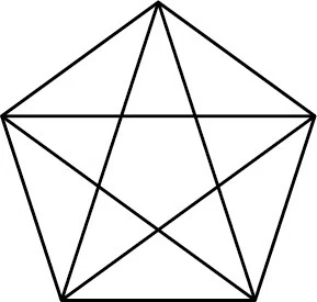 Pentagram - It was too beautiful, so I broke it｜kami-to-nuno*P