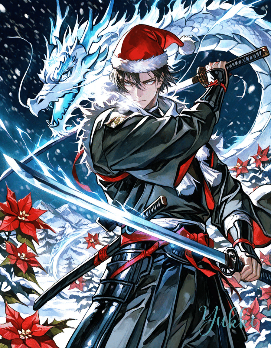 SAMURAI X'mas│PixAI｜ゆっきー🧪ゆっきーの人生実験室🧫