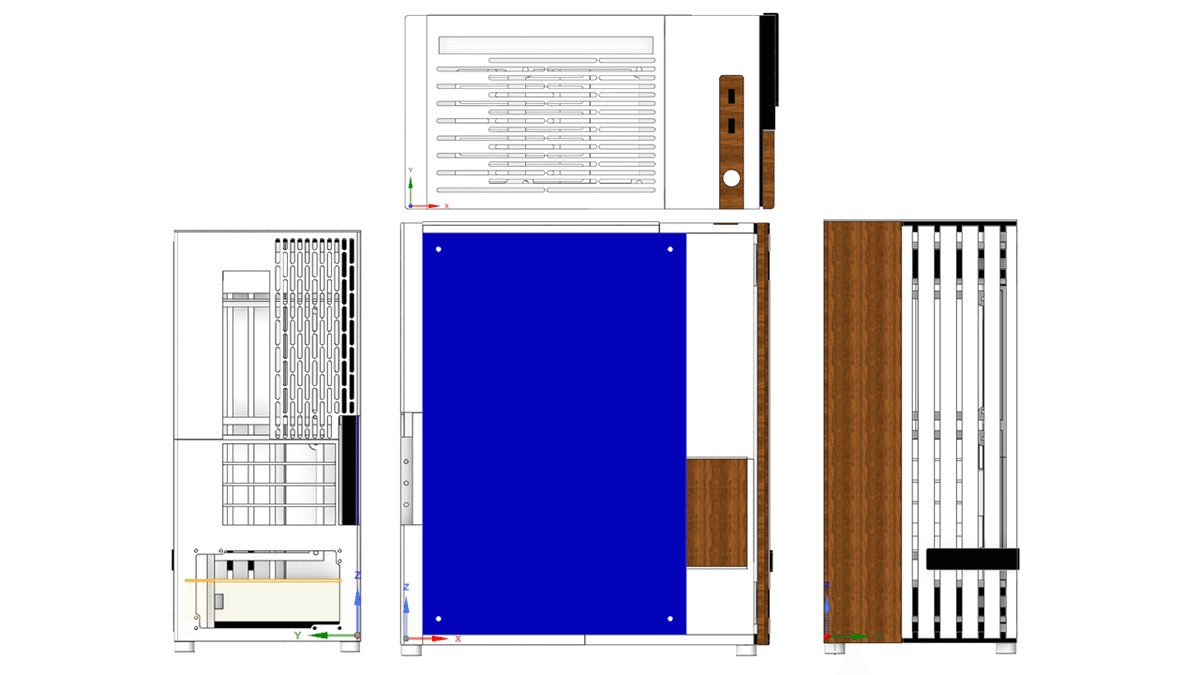 【自作PC】無料CADと3Dプリンターでつくる自作PCケース 第一回｜らとりらぼ