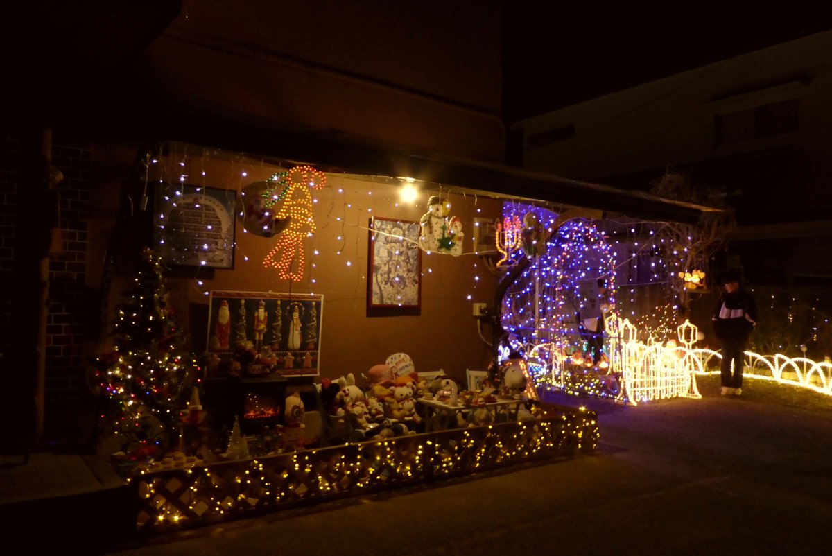 写真日記「クリスマスイルミネーションを見に」｜ともた