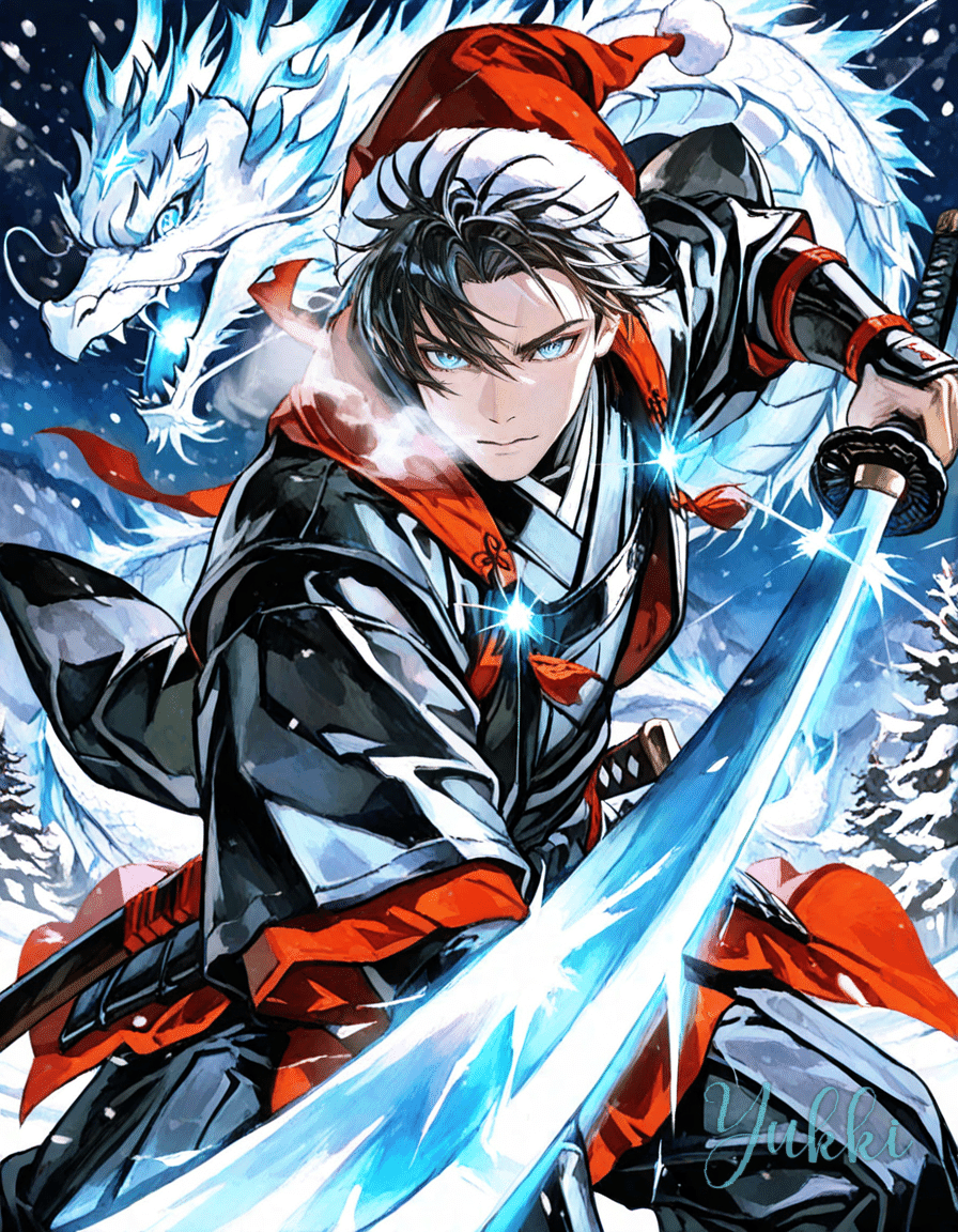 SAMURAI X'mas│PixAI｜ゆっきー🧪ゆっきーの人生実験室🧫