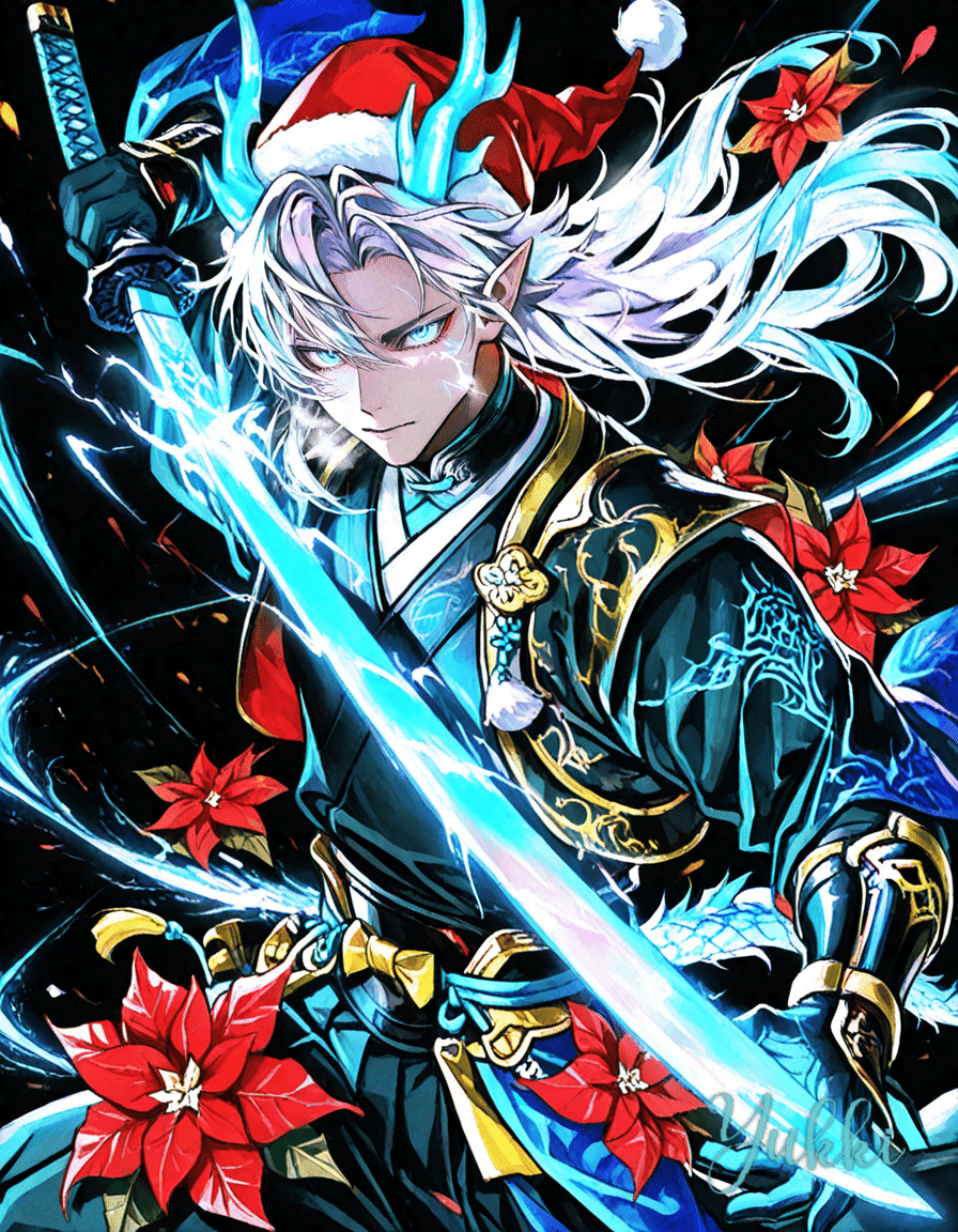 SAMURAI X'mas│PixAI｜ゆっきー🧪ゆっきーの人生実験室🧫