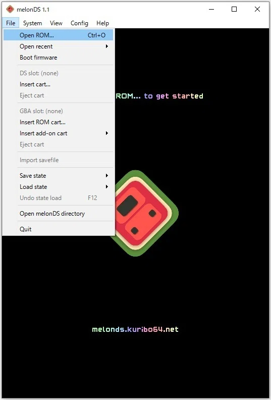 NDSエミュレータ『melon DS』の設定と遊び方を書いた｜Yoshi