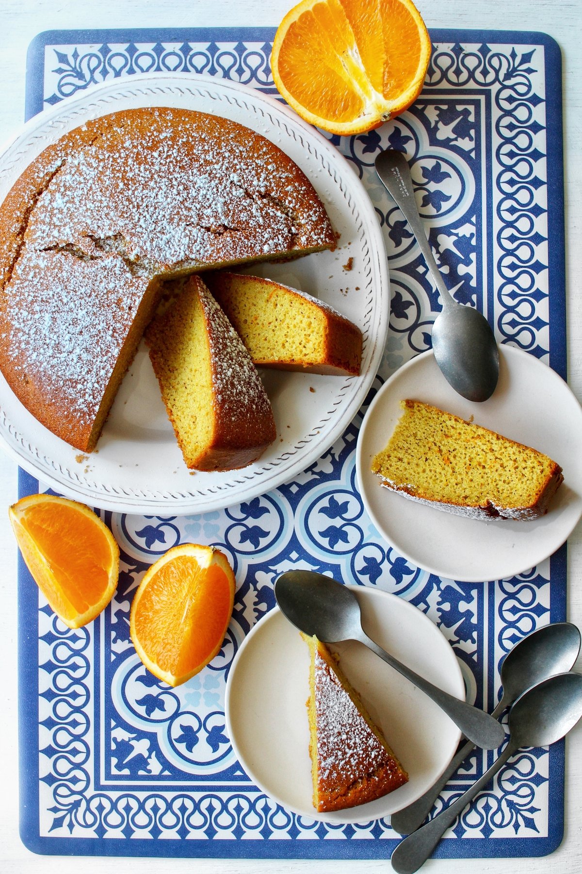 オレンジとカルダモンケーキ｜junjun