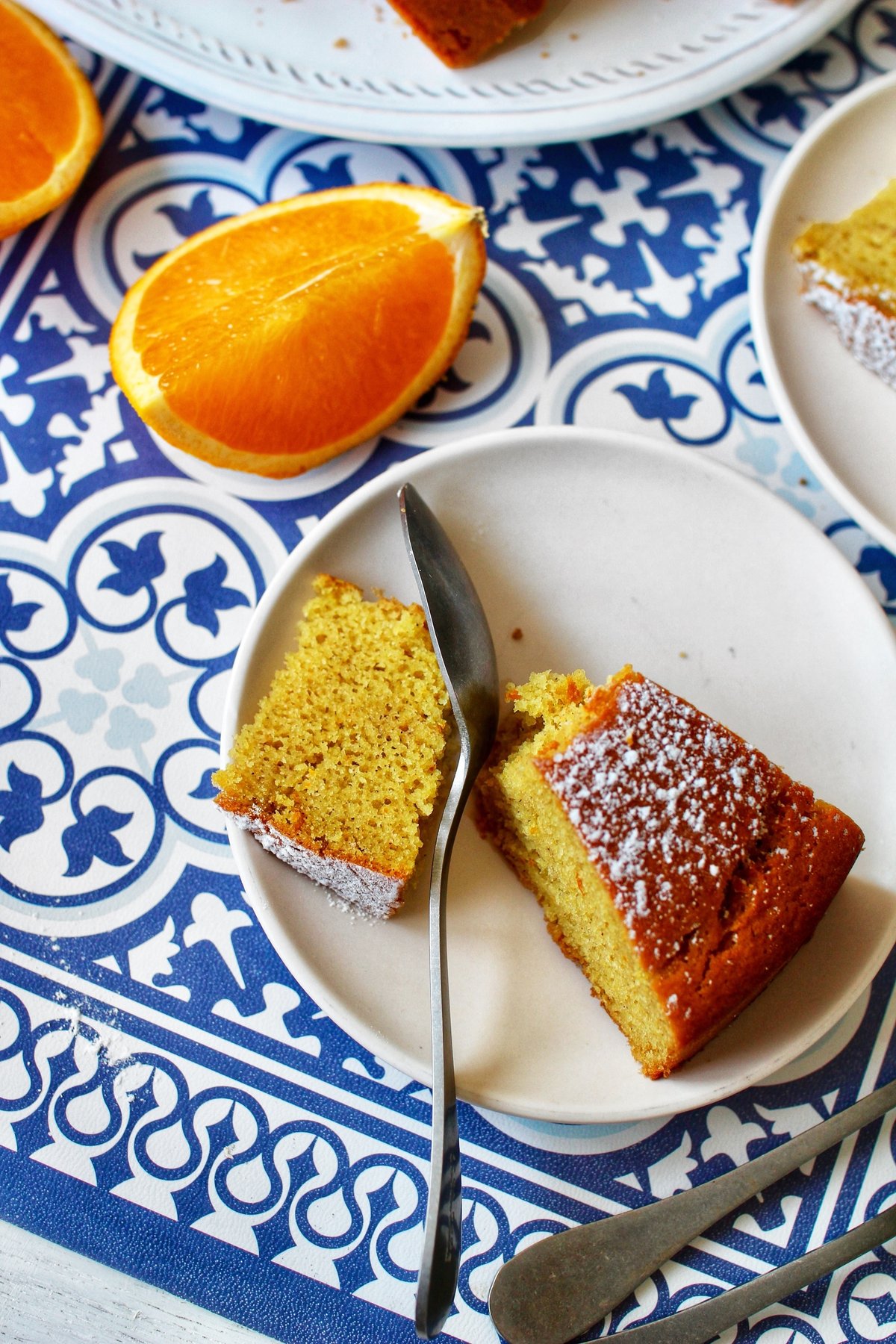 オレンジとカルダモンケーキ｜junjun