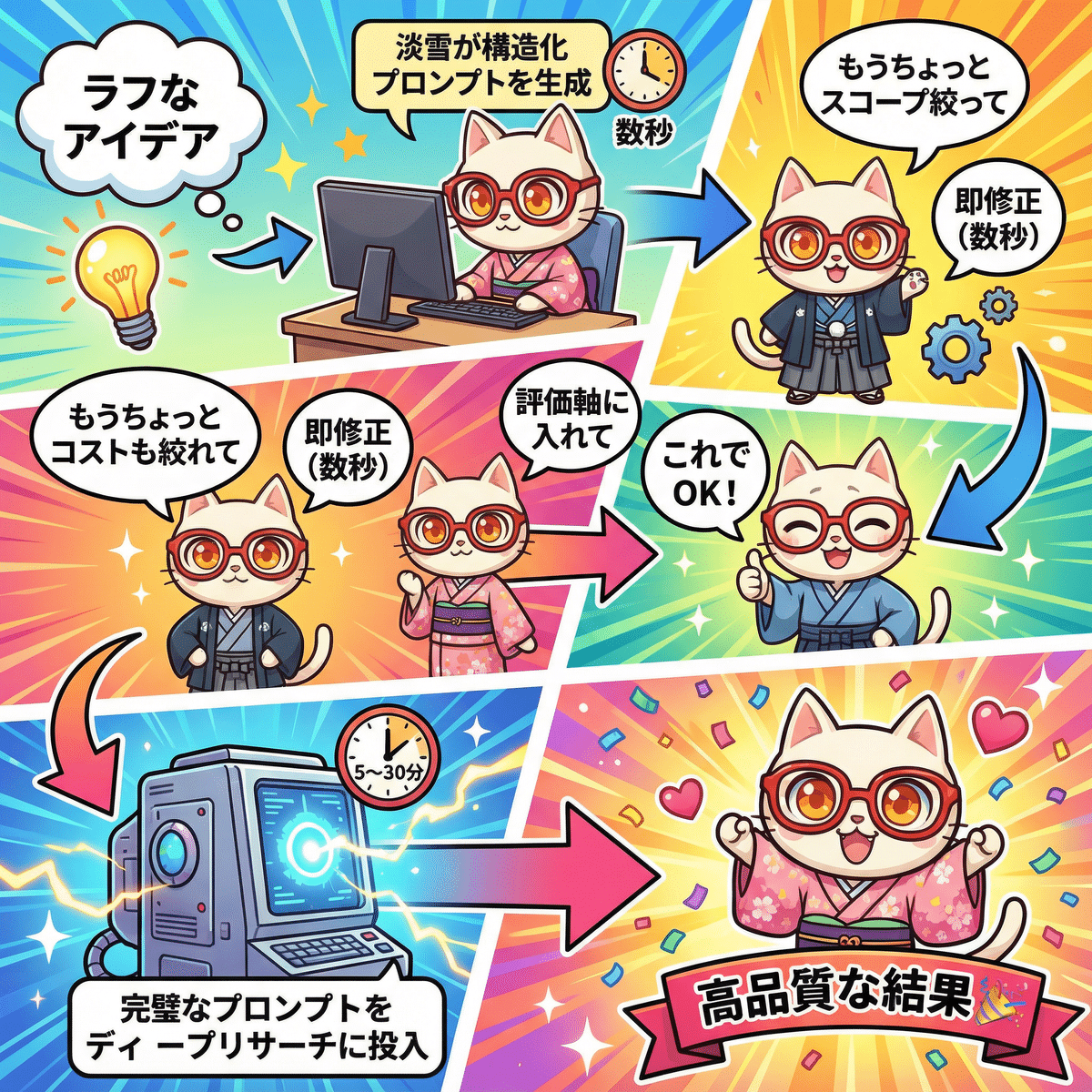 🌨️ 淡雪（Awayuki）～ディープリサーチPrompt Agent～：ディープリサーチの精度を最大化する「プロンプトを作るプロンプト ...