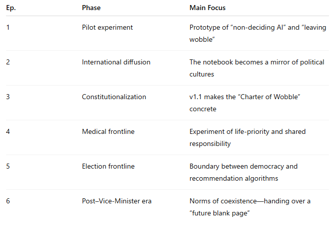 C: “AI Vice-Minister Design Notebook” — Series Overview｜machin530
