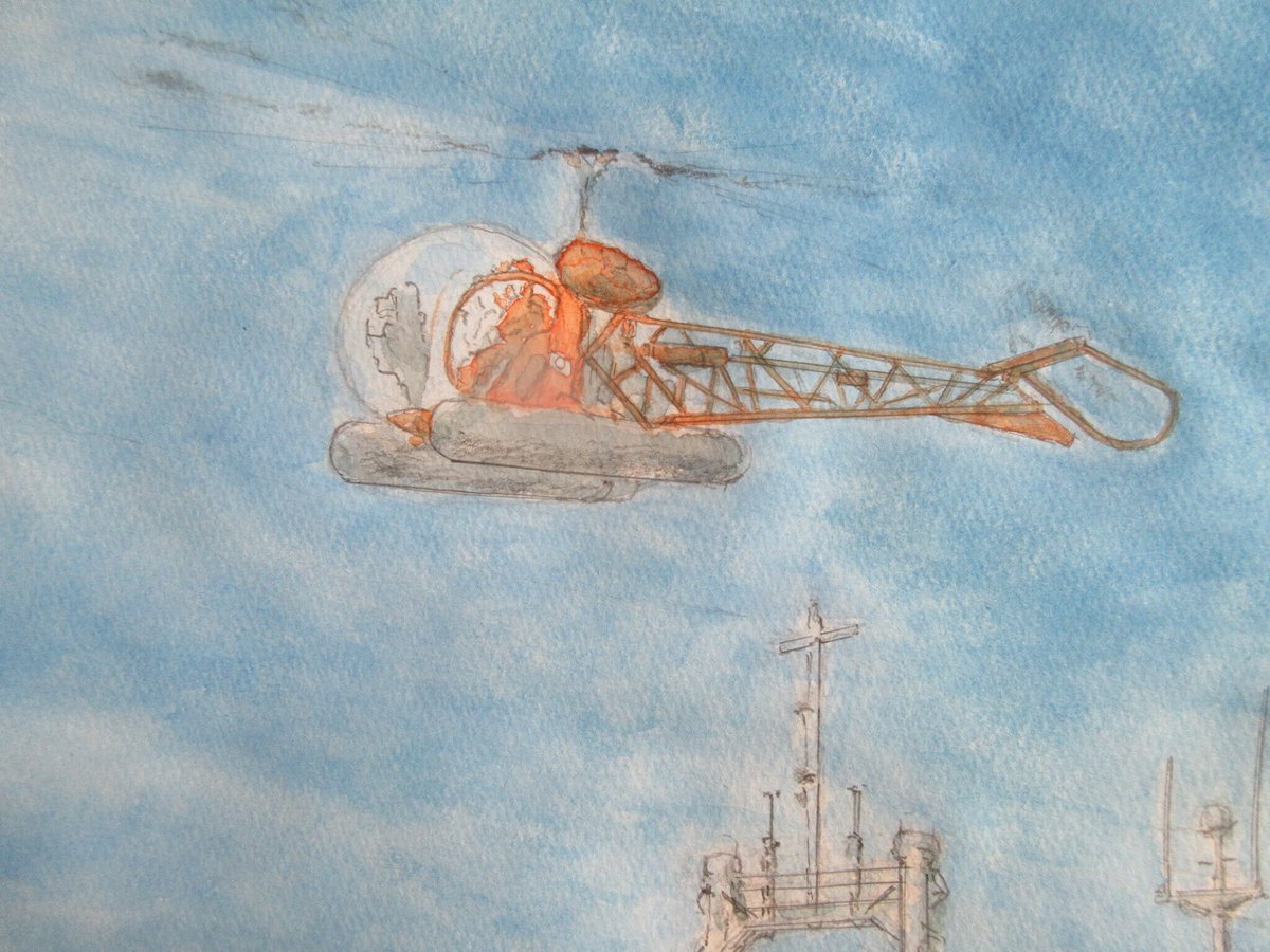 【水彩画】－Arrival 到着－ ｜Atelier Non