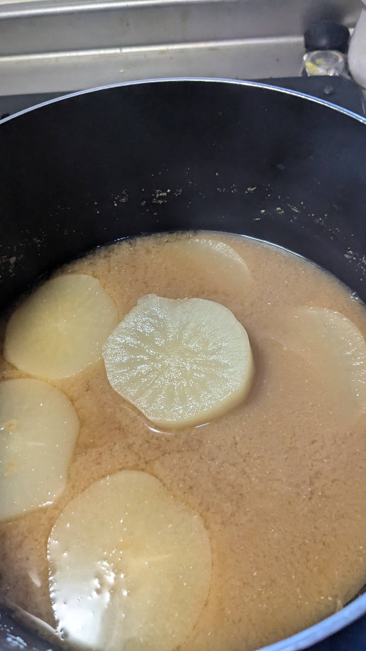 お講汁 大根の味噌汁｜西野光照（にしのみつてる）