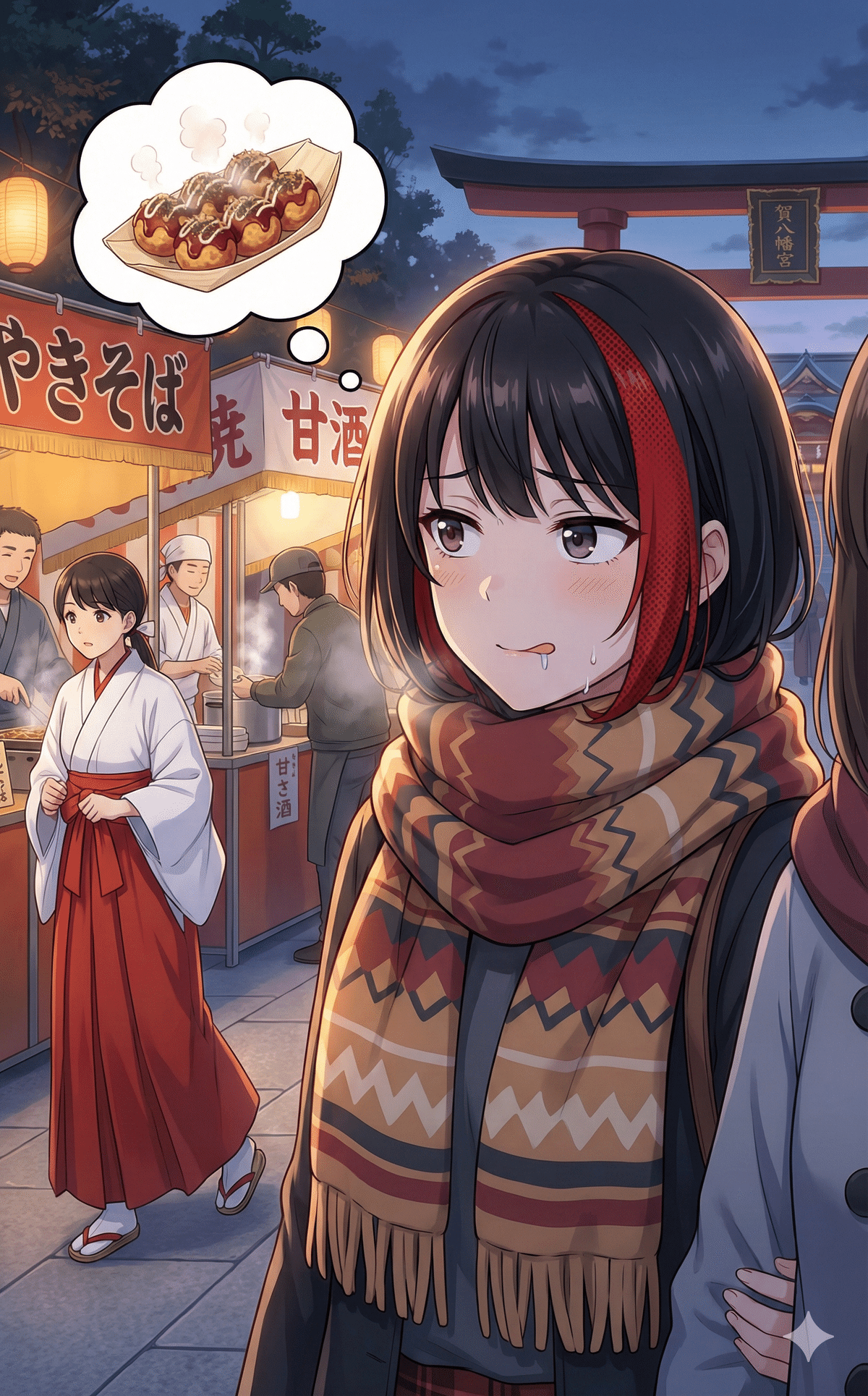 【FSGN小説】美咲のフォトログ「古都の夜、猫たちの占領」 #黒髪愛｜してみたchannel_大佐