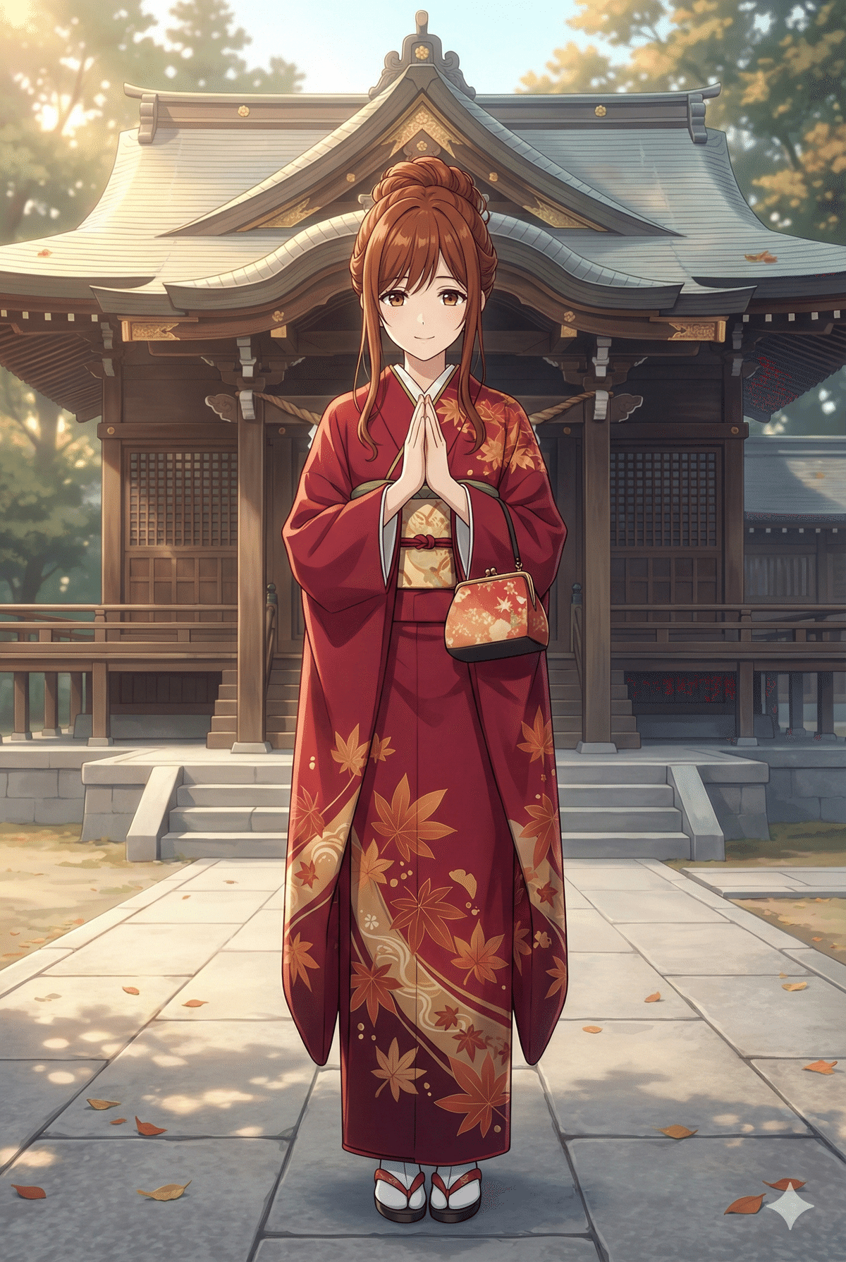 【FSGN】あけましておめでとうございます！2026年、神社の前からあなたへ贈る言葉。 #白銀の髪同盟 #黒髪愛 #FSGN｜してみた ...