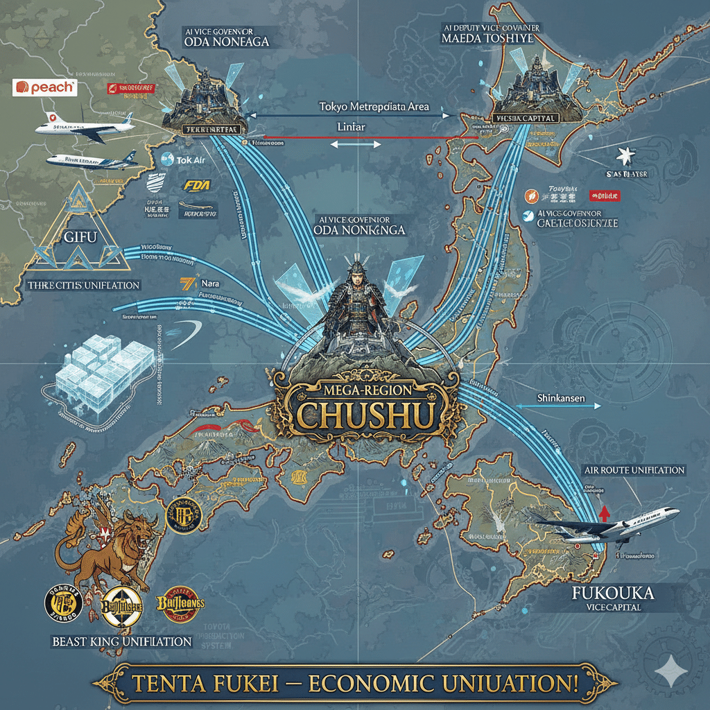 ある投資家の野望（2）～Super Mega-Region Vision～｜逢坂リュウ